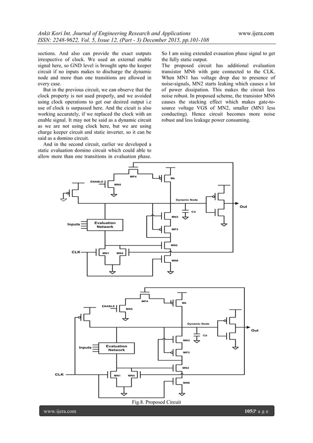 Ultra Low Power Design and High Speed Design of Domino Logic Circuit ...