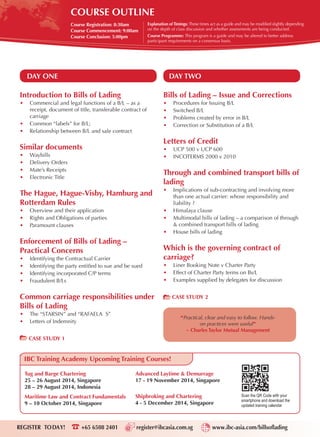 Bills of Lading | PDF