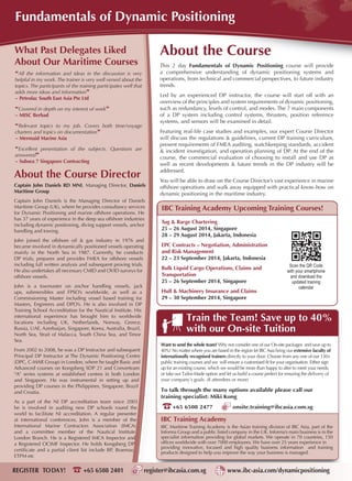 Fundamentals of Dynamic Positioning | PDF