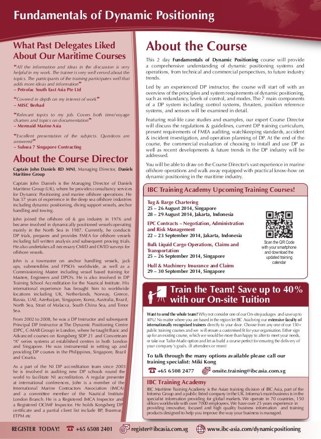 Fundamentals of Dynamic Positioning