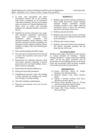 Importance of Building Code | PDF