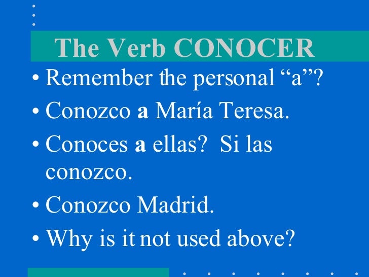 P56 Saber vs Conocer