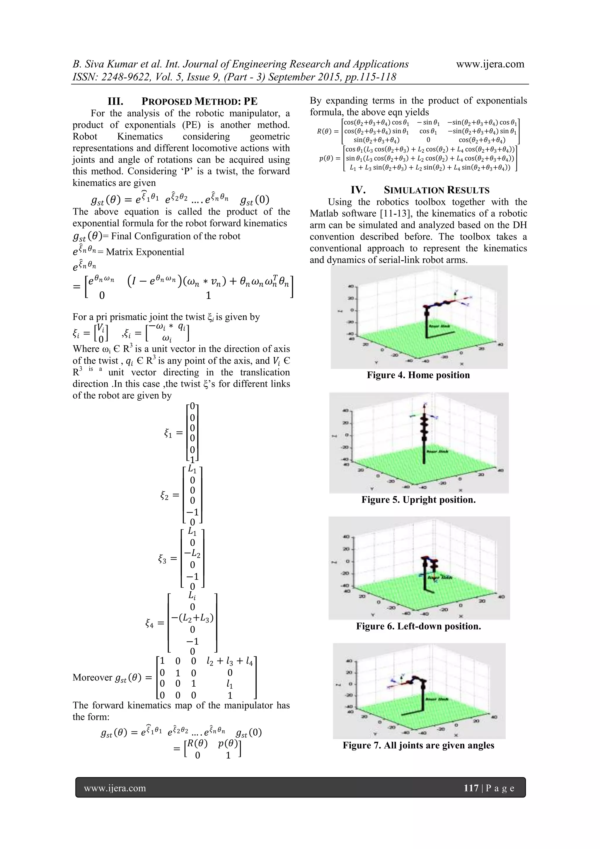 A New Method For Solving Kinematics Model Of An RA-02 | PDF