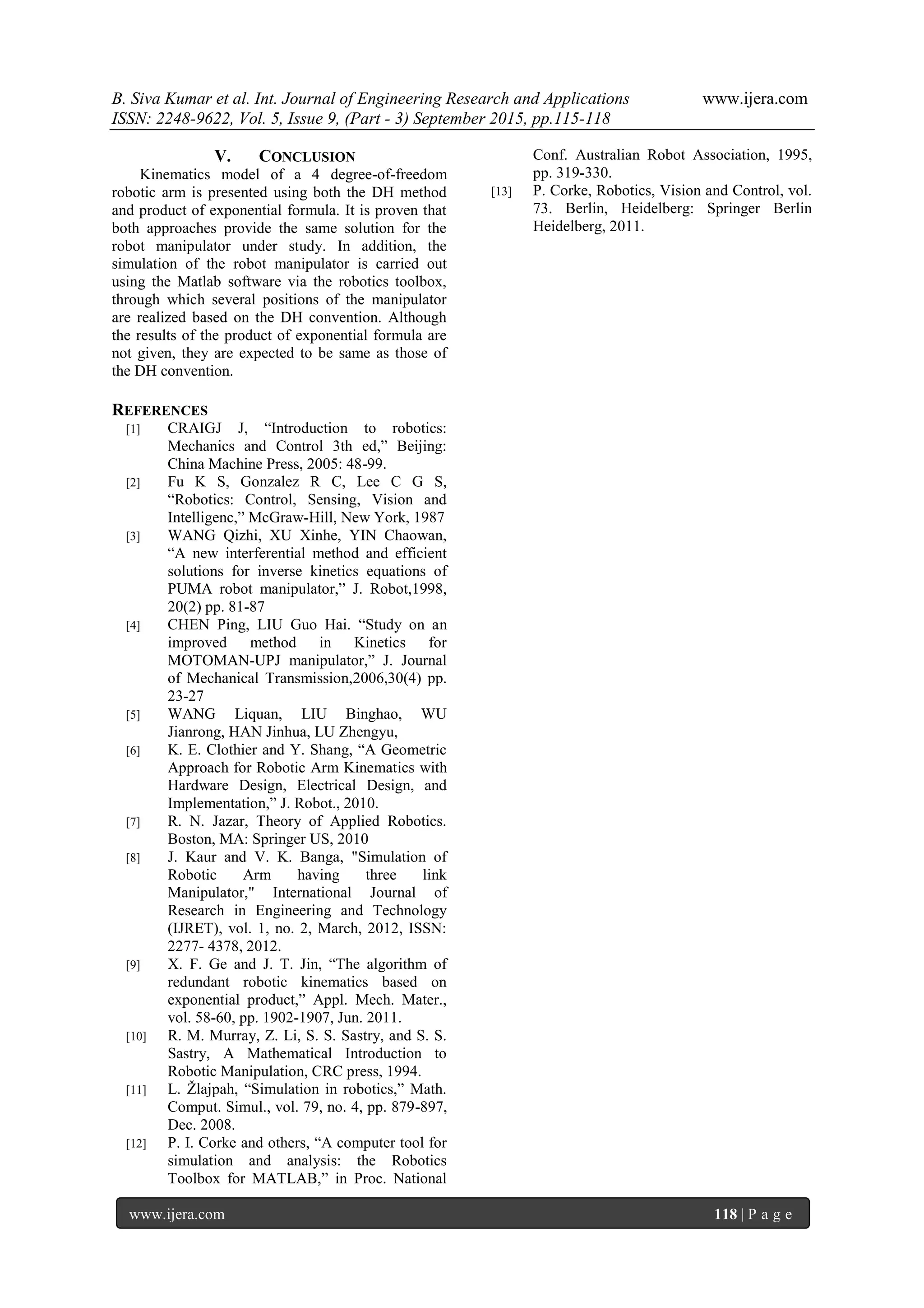 A New Method For Solving Kinematics Model Of An RA-02 | PDF