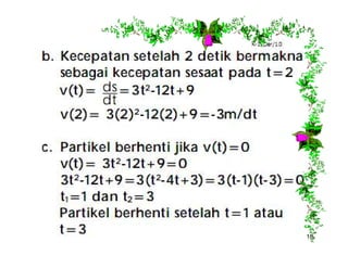 P5 aplikasi limit turunan integral | PDF