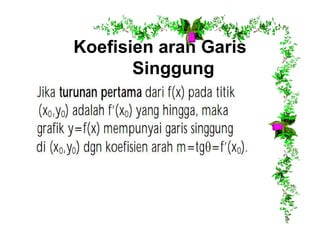 P5 aplikasi limit turunan integral | PDF