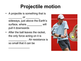 P5c Projectile Motion | PPT