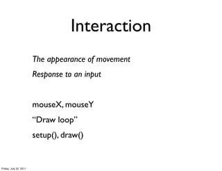 Etudes in Code, with Processing | PPT