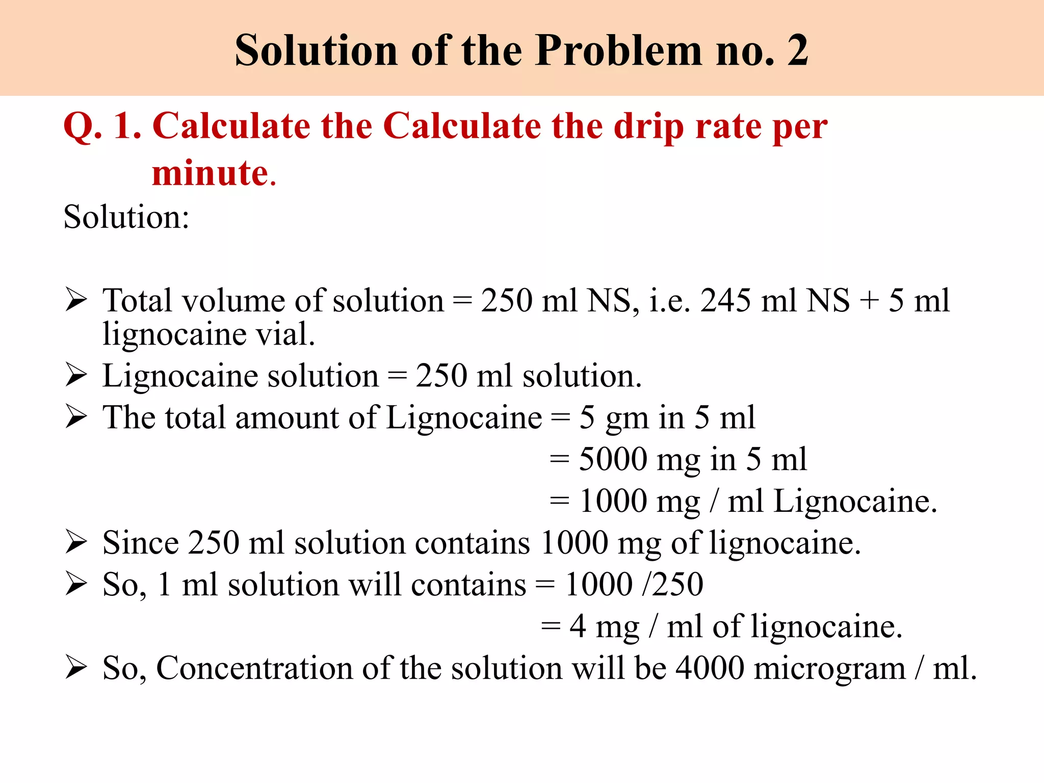 Dose calculations -_january_2021_-_upload_slide_share | PDF