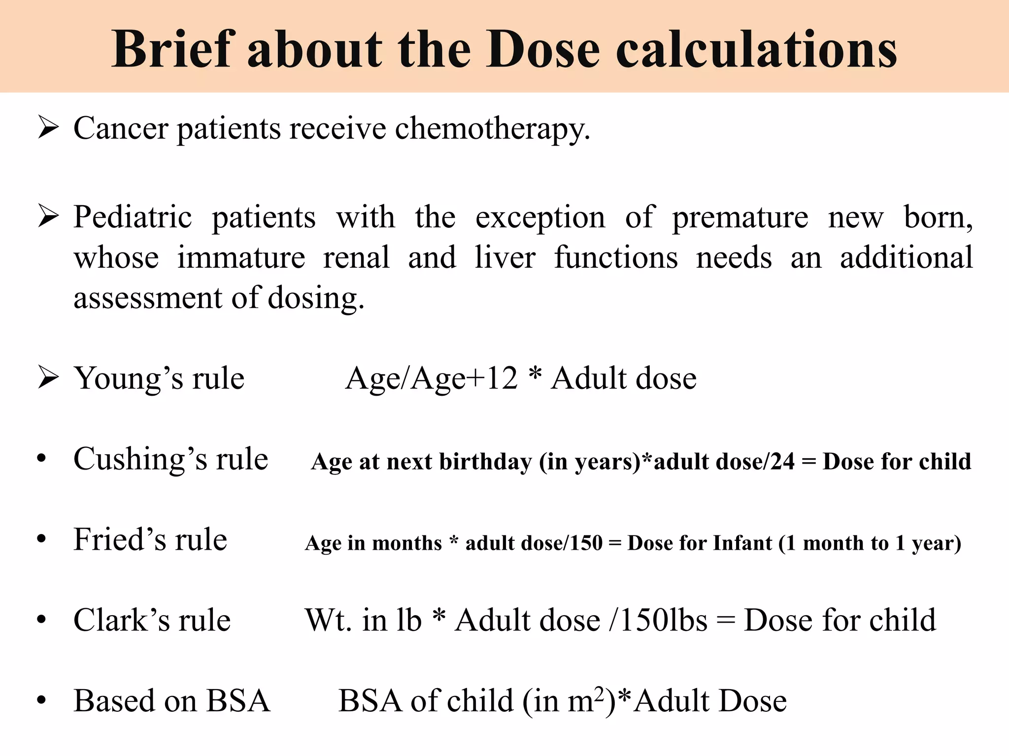 Dose calculations -_january_2021_-_upload_slide_share | PDF