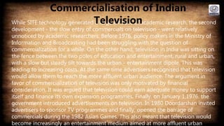 Evolution of Television post indeoendence | PPT