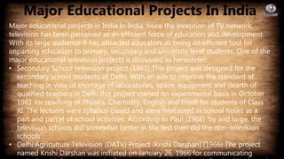 Evolution of Television post indeoendence | PPT