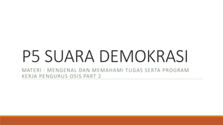 kegiatan P5 Program kerja OSIS Part 2.pptx