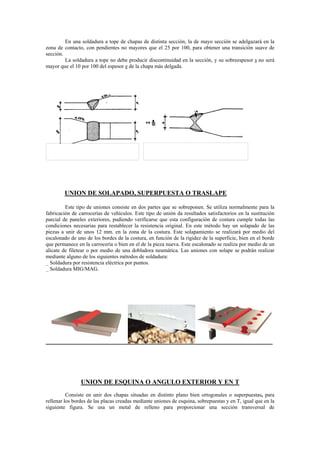 Tipos de Uniones Soldadas | PDF
