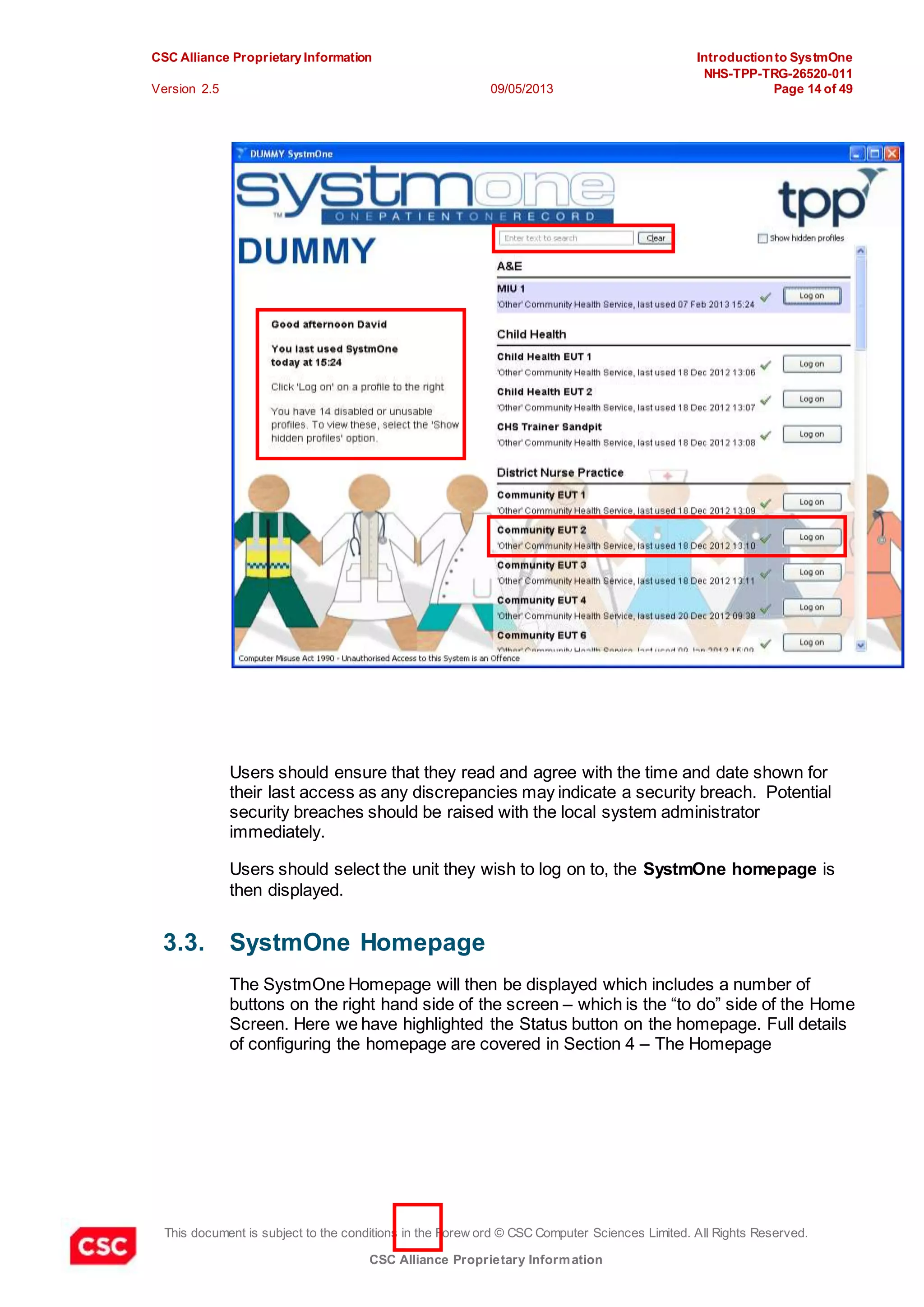 1.tpp systm one_core_introduction_to_systmone_v2.5 (2) | DOCX