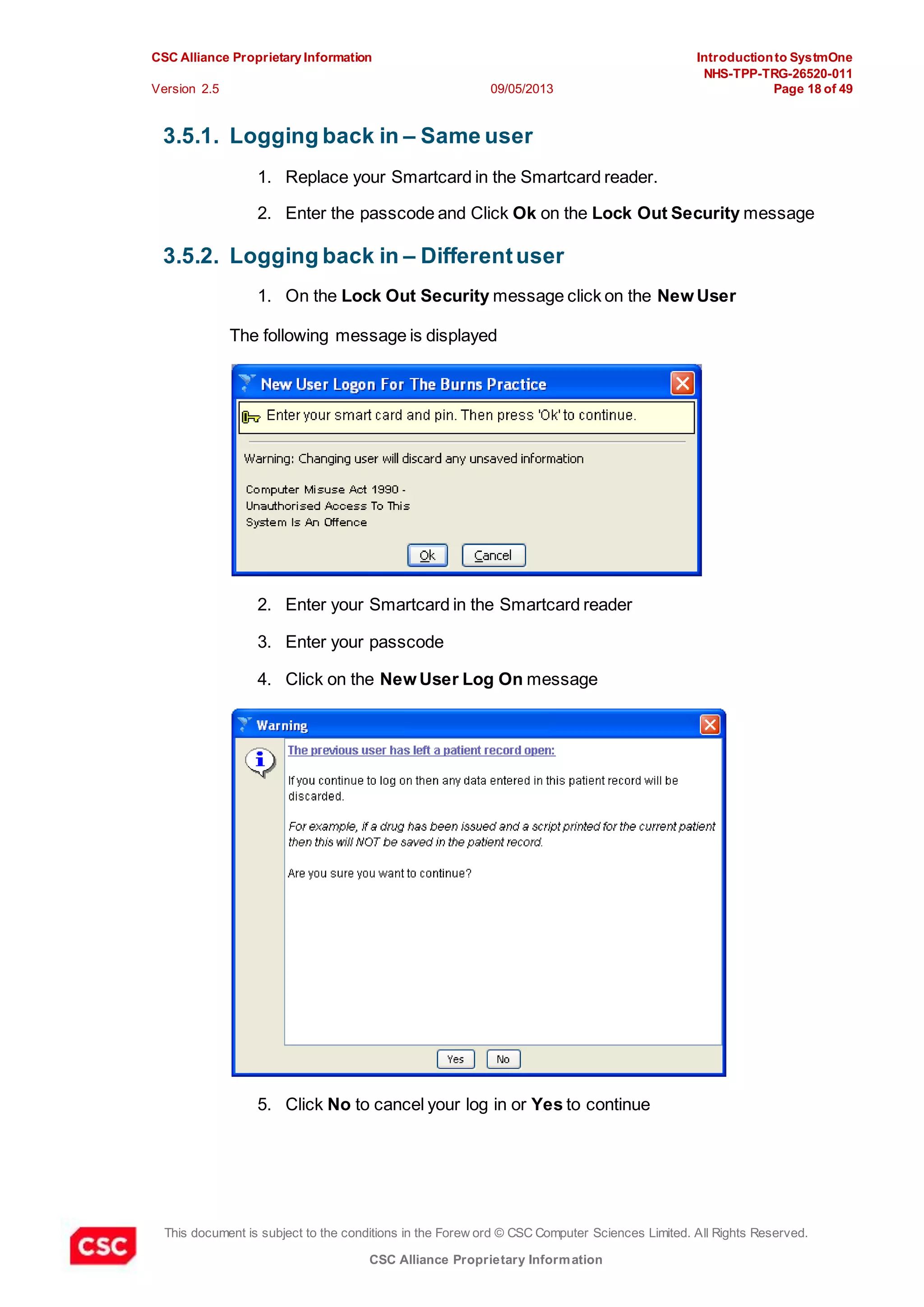 1.tpp systm one_core_introduction_to_systmone_v2.5 (2) | DOCX