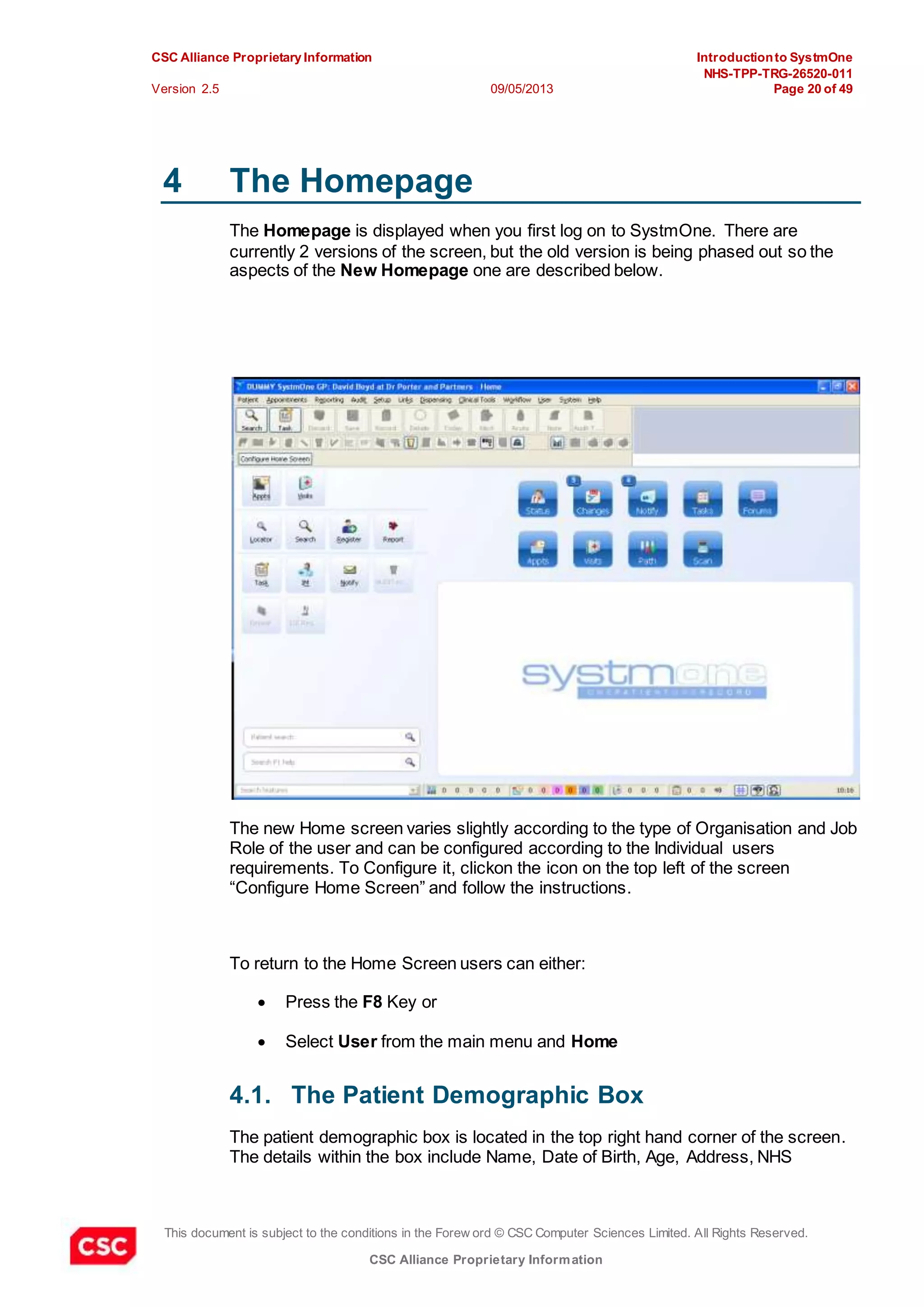 1.tpp systm one_core_introduction_to_systmone_v2.5 (2) | DOCX