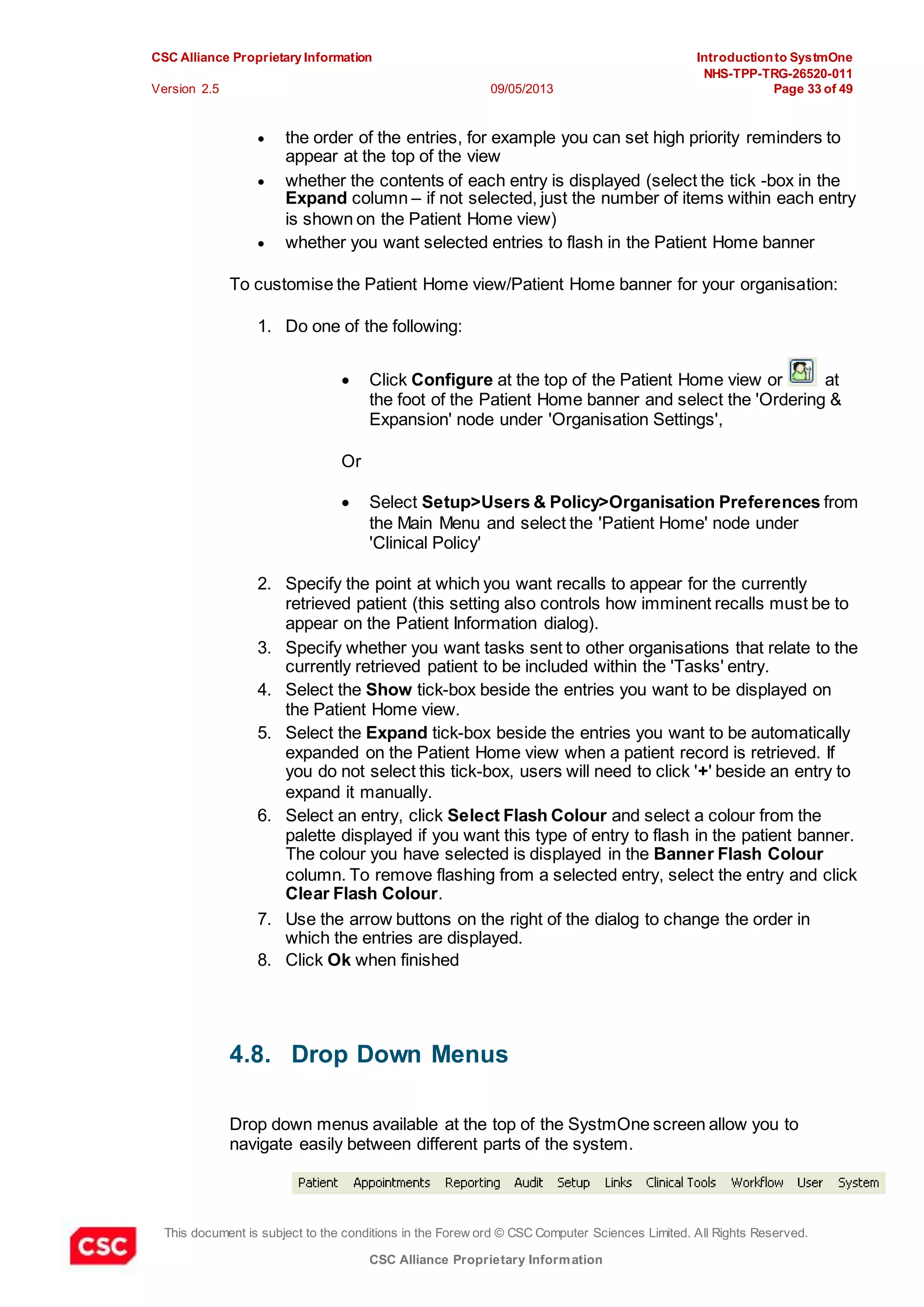 1.tpp systm one_core_introduction_to_systmone_v2.5 (2) | DOCX