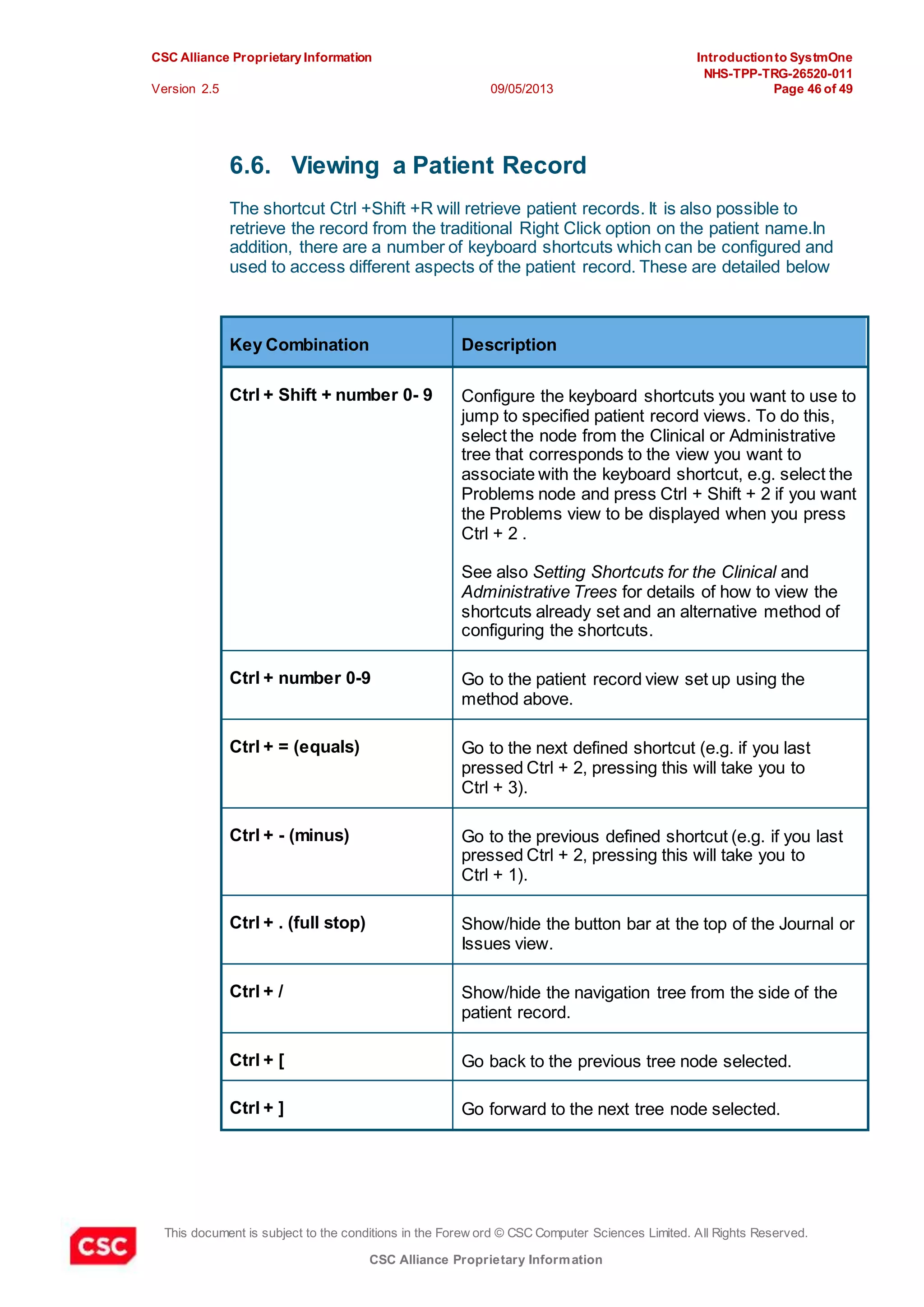 1.tpp systm one_core_introduction_to_systmone_v2.5 (2) | DOCX