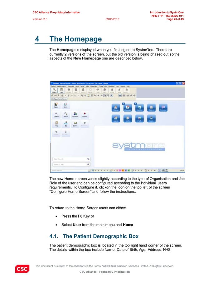 1.tpp systm one_core_introduction_to_systmone_v2.5 (2) | DOCX