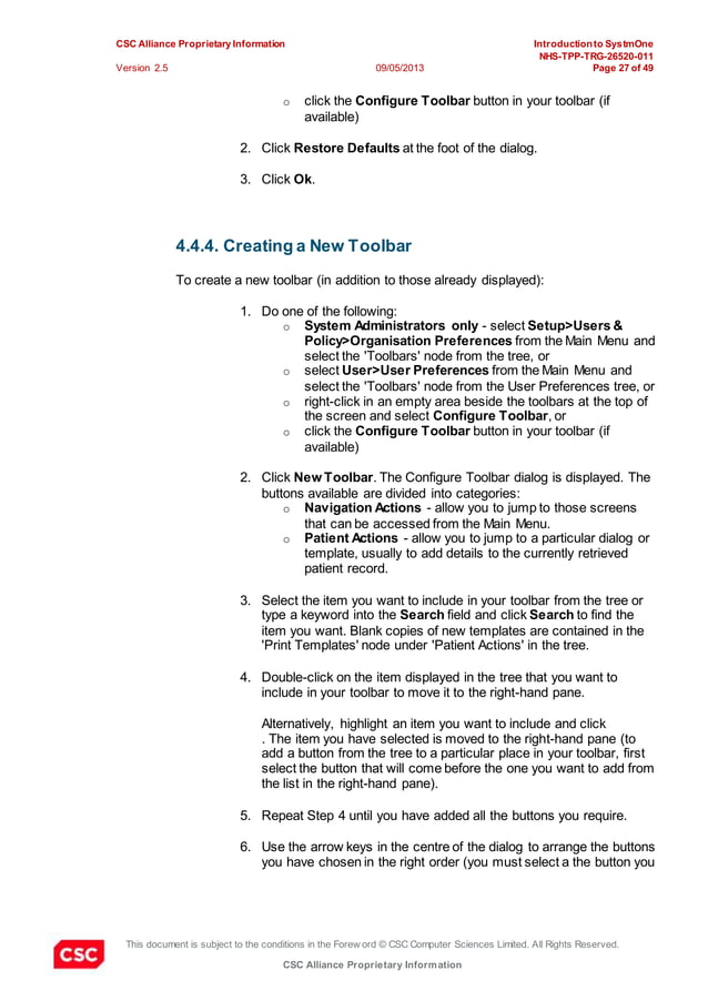 1.tpp systm one_core_introduction_to_systmone_v2.5 (2) | DOCX