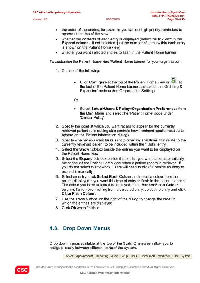 1.tpp systm one_core_introduction_to_systmone_v2.5 (2) | DOCX