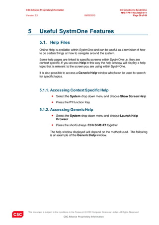 1.tpp systm one_core_introduction_to_systmone_v2.5 (2) | DOCX