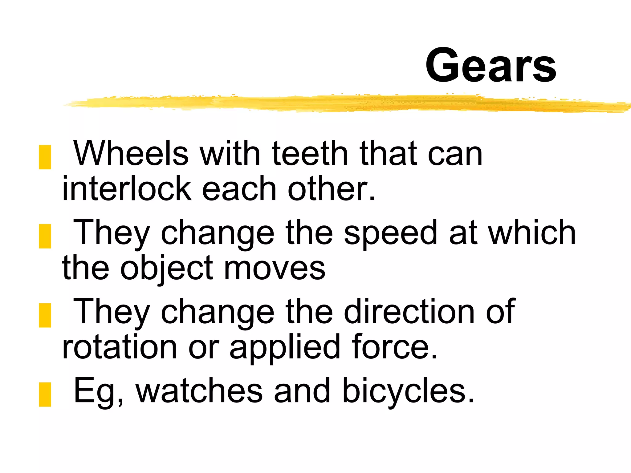 P5 Simple Machines | PPT