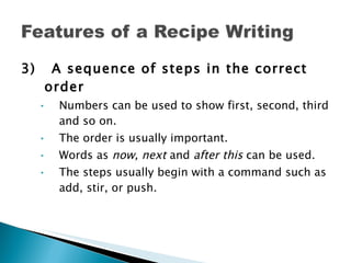 P5 e-Learning situational writing (Recipe) | PPT