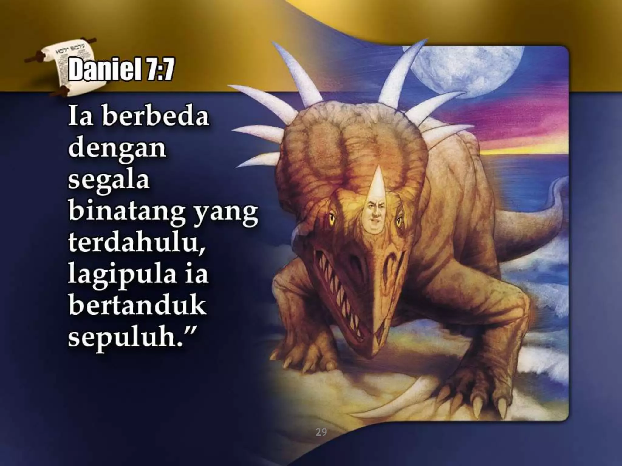 Seminar rohani daniel 7 revised | PPTX