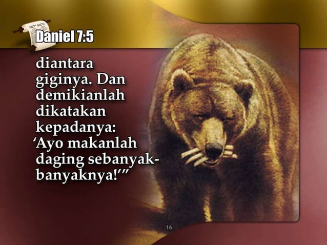 Seminar rohani daniel 7 revised | PPTX