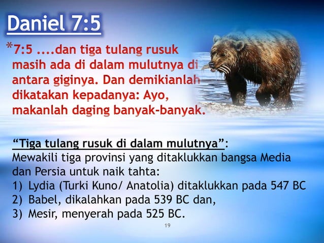 Seminar rohani daniel 7 revised | PPTX