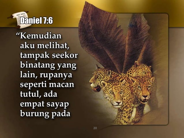 Seminar rohani daniel 7 revised | PPTX