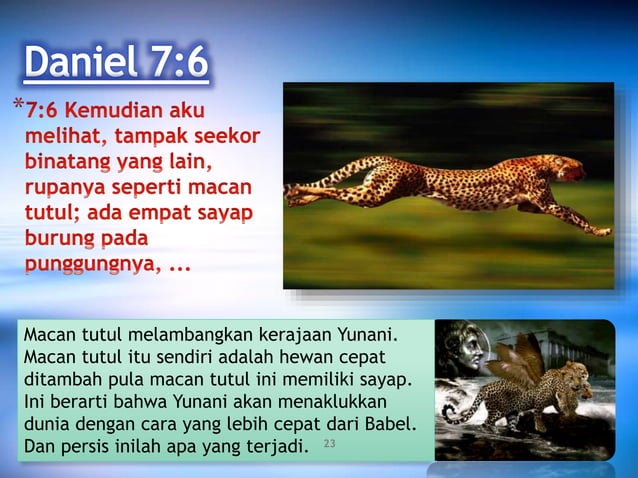 Seminar rohani daniel 7 revised | PPTX