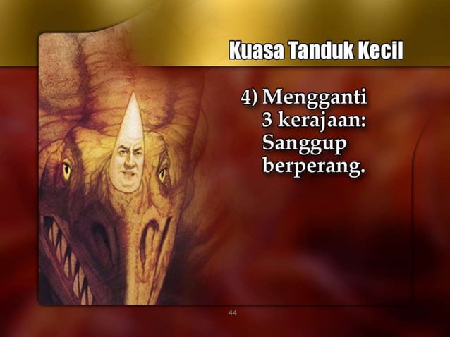 Seminar rohani daniel 7 revised | PPTX