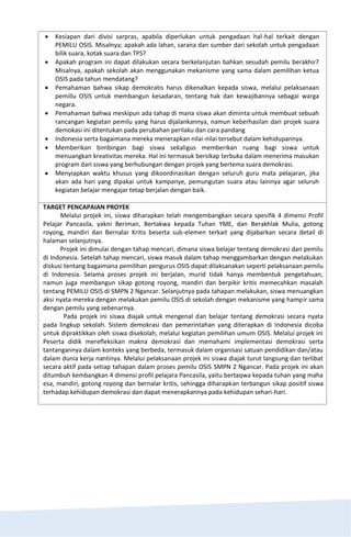 MODUL P5 SUARA DEMOKRASI AAAAAAAAAAAAAAAAAAAAAAAAAAAAAAAA | PDF