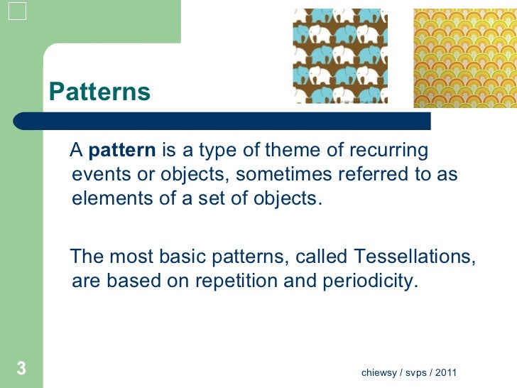 P5 topic 2_Music and Patterns
