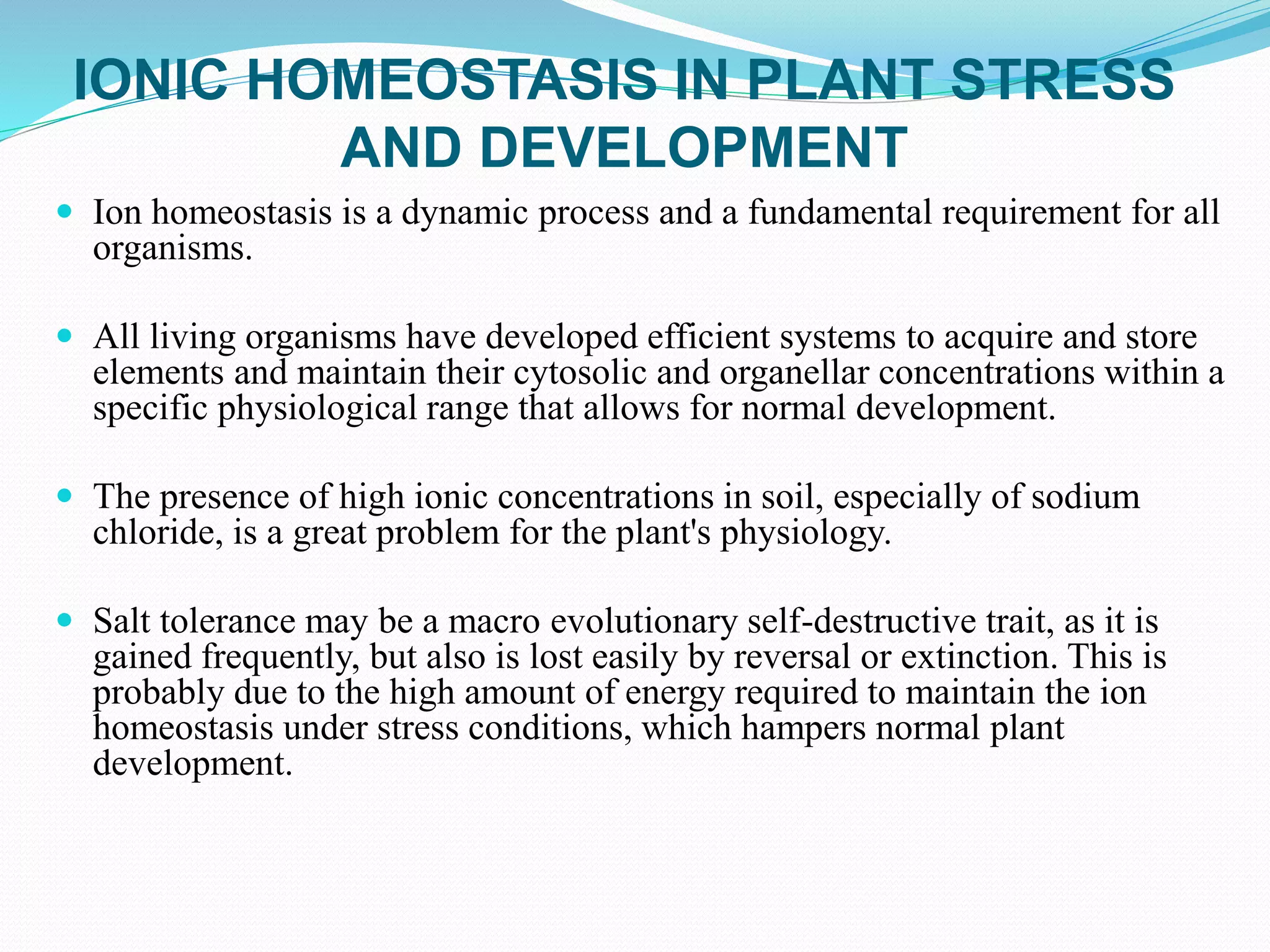 IONIC AND OSMOTIC HOMEOSTASIS, REACTIVE OXYGEN SPECIES.pptx