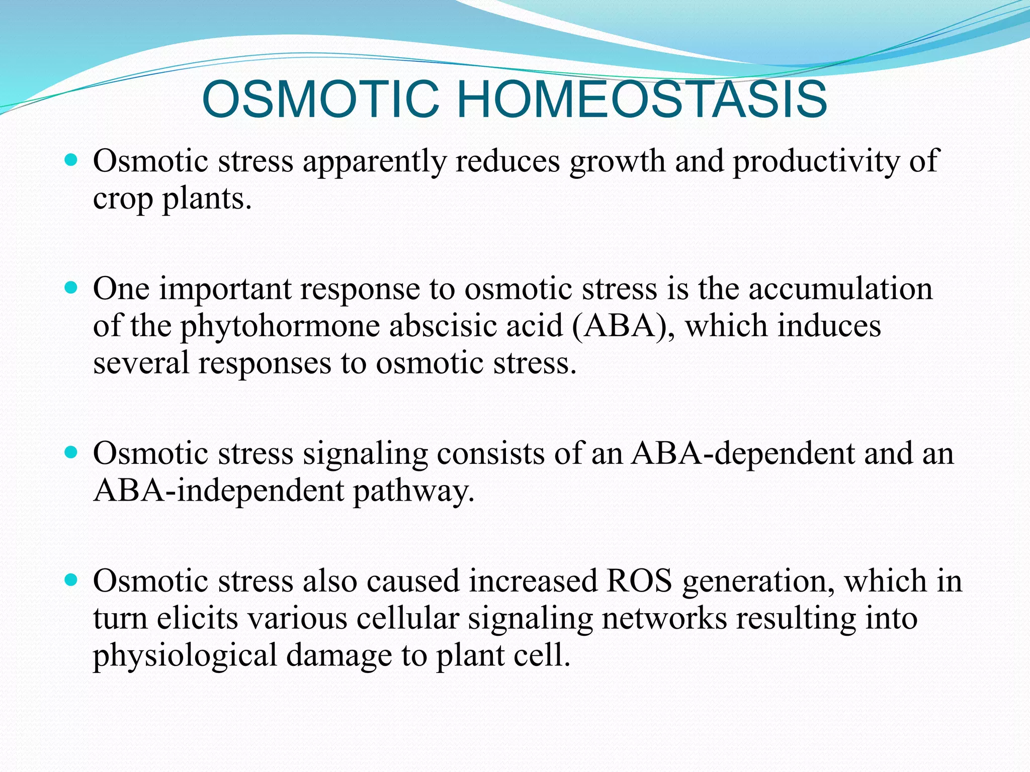 IONIC AND OSMOTIC HOMEOSTASIS, REACTIVE OXYGEN SPECIES.pptx