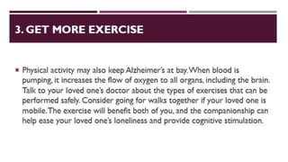 ways to prevent alzheimer’s disease | PPTX