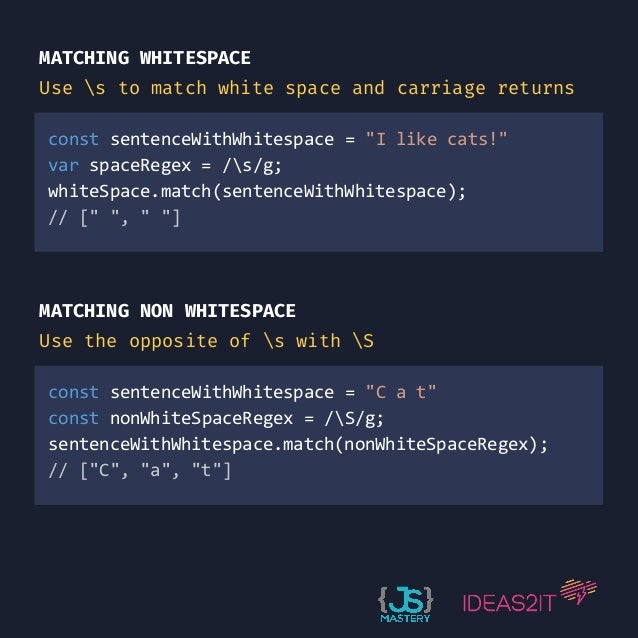 Regex Cheat Sheet Regex In Javascript Part 5