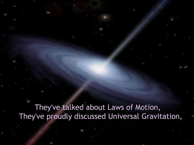 Physics Poem Powerpoint Presentation | PPT