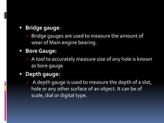 P6. inspection gauges & types | PPTX