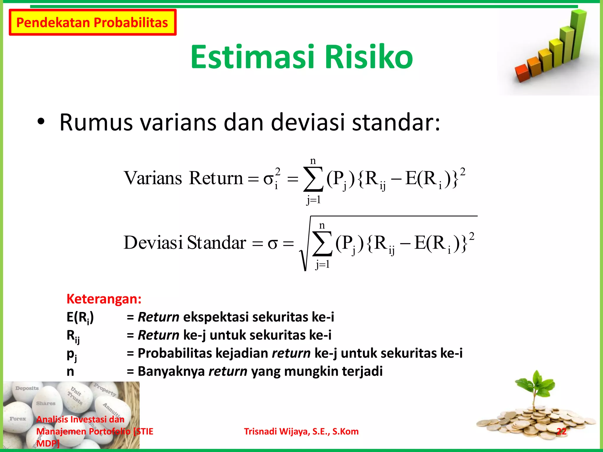 Return dan Risiko Aset Tunggal | PDF