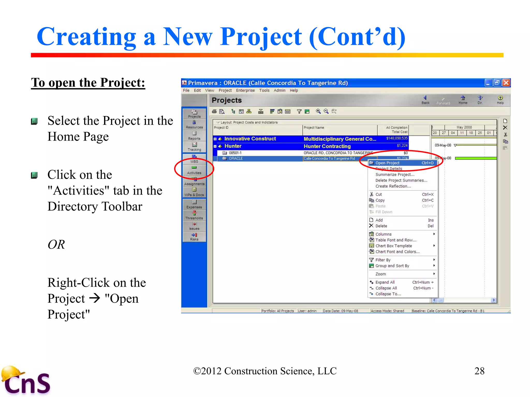 Primavera P6 manual | PDF