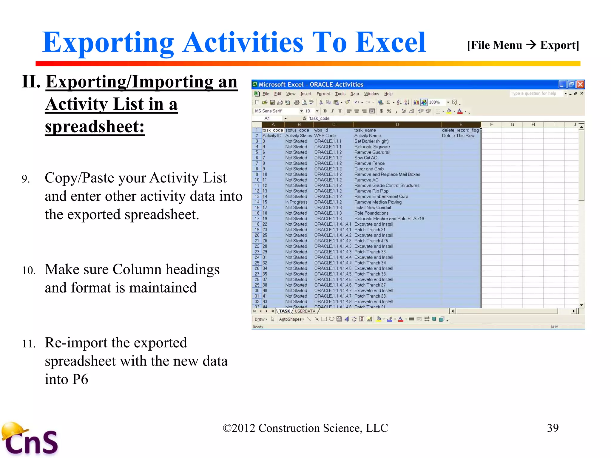 Primavera P6 manual | PDF