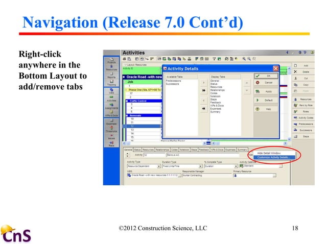 Primavera P6 manual | PDF