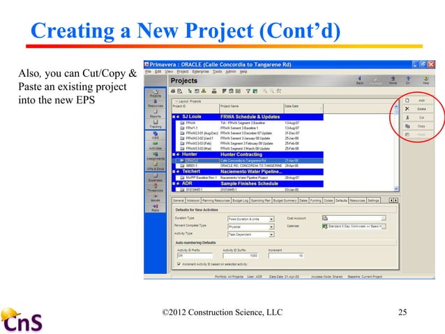 Primavera P6 manual | PDF