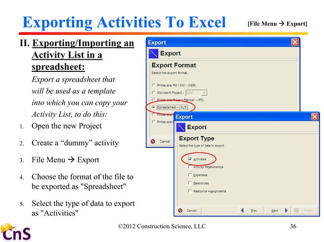 Primavera P6 manual | PDF