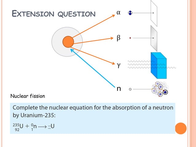 P6 Nuclear equations | PPT